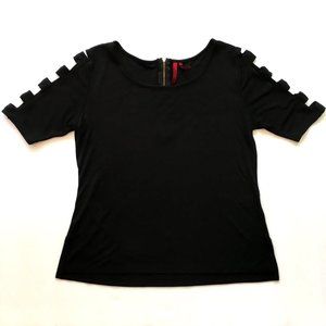 love scarlett | Tops | Love Scarlett Ladder Sleeve Top | Poshmark